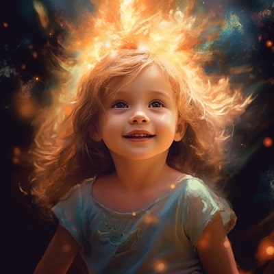 Psychic Inner Being Art Portrait of Your Higher Self Energy Reading ...