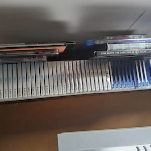 CD Cases Tray holds 18 in a 1x18 Layout Storage/holder/stand/rack/box ...