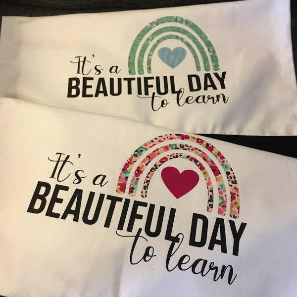 It's a Beautiful Day to Learn Svg, Teacher Shirt Svg, Teacher Svg ...