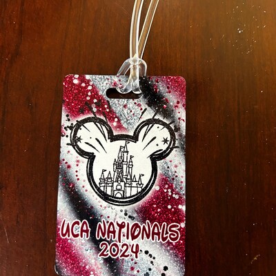 Castle Mickey Bag Tag - Etsy