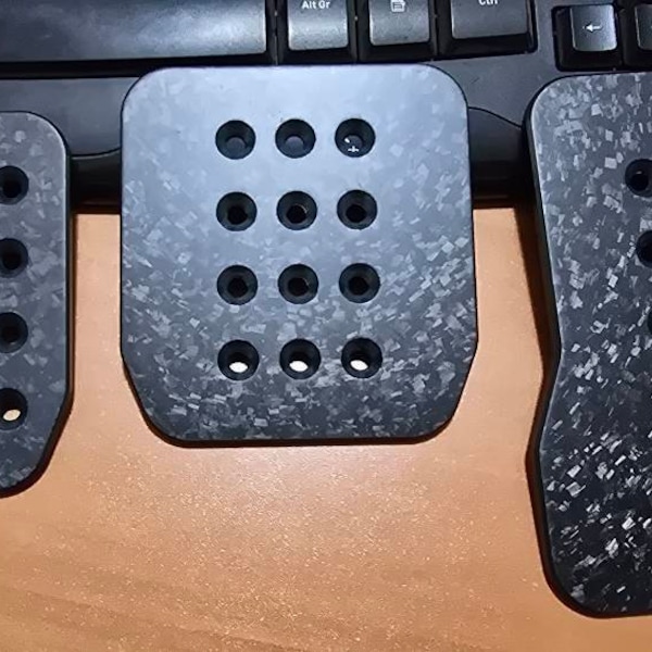 Real Carbon Fibre Pedal Plates for Fanatec Clubsport V3 Pedals - Etsy