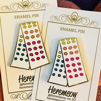 90s Makeup Case Hinged Enamel Pin Retro Nostalgic Toy Lapel Badge ...