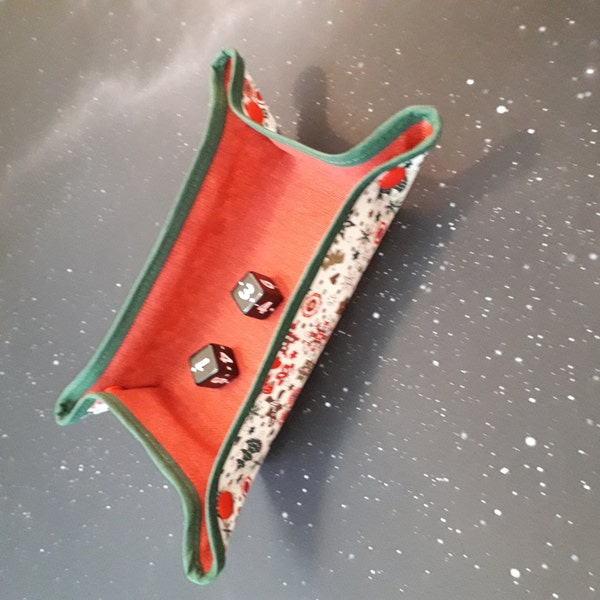 Extra Large Book Cover in Green and Red Fir Tree Fabric or Handmade ...