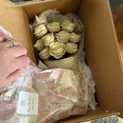 Custom Song Lyrics Paper Flowers, Wedding Vows, Paper Anniversary ...