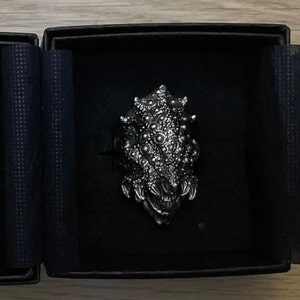 Haida Skull Ring | Etsy