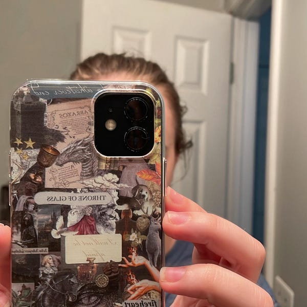 Powerless Phone Case Book Collage Kai Azer Cover for iPhone 17, 16, 15 ...