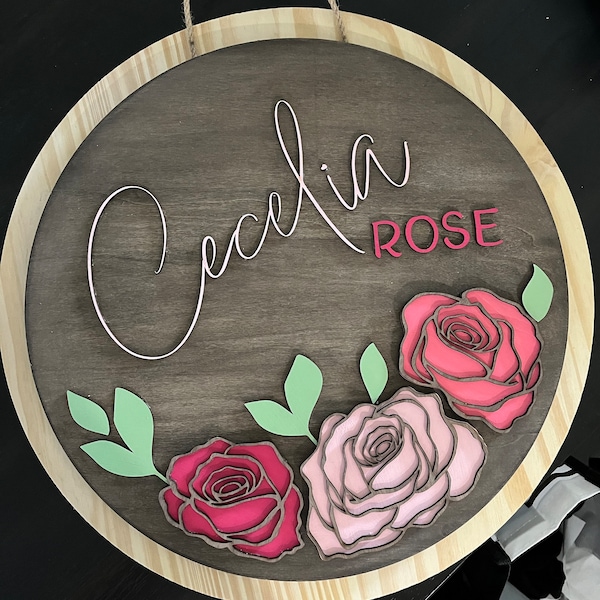 Instant Digital Download- Beautiful Layered Roses Svg File, Perfect for ...