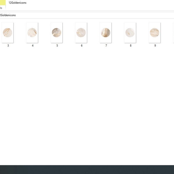 12 Gold Instagram Story Highlights Covers | Artistic Instagram Cover ...