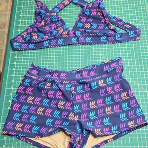 Swimsuit Pattern Reversible Bikini Bottoms Sewing Pattern PDF Sizes XS ...