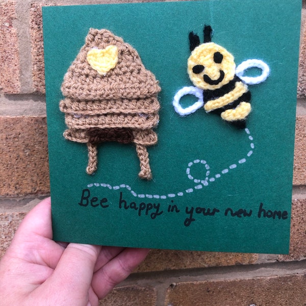 Bee Hive Crochet Applique Pattern Instant Pdf Download Etsy