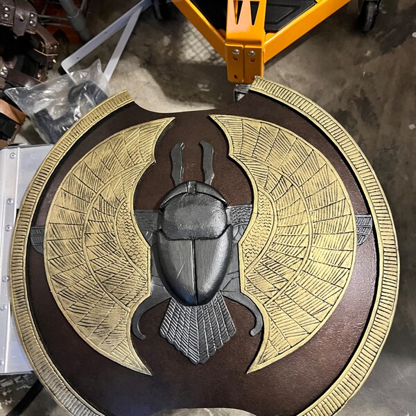 Egyptian Shield With a Scarab cosplay - Etsy