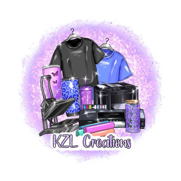 Custom Business Logo, Crafter Logo, Tumbler Logo Design, Craft Business ...