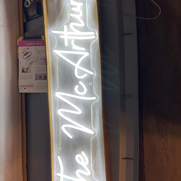 Customized Neon Sign, Neon Light Sign, Birthday Sign, Home Decor ...