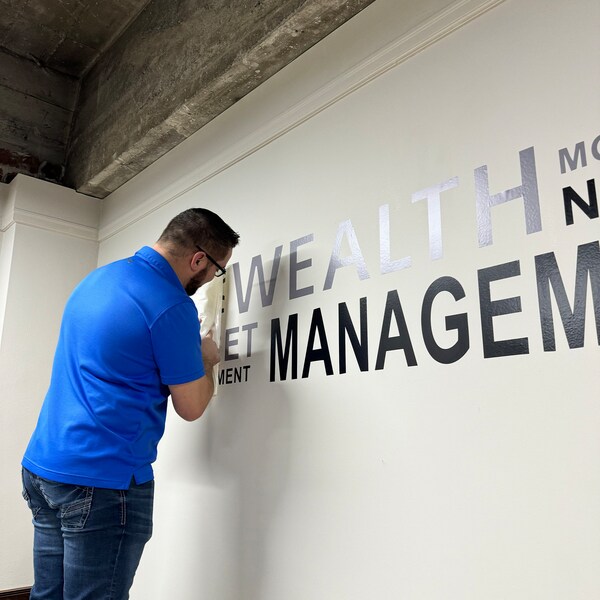 Finance Word Cloud Wall Decal Office Decor Work Business Analysis ...