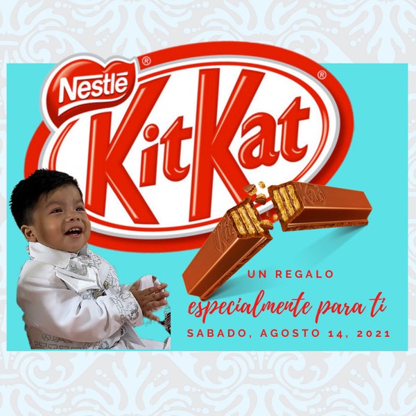 Blank Granola Bar Wrapper Template Canva Link Digital Download DIY ...