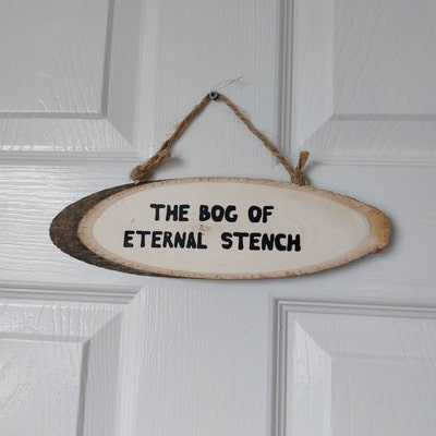 Bog of Eternal Stench Wooden Sign - Etsy