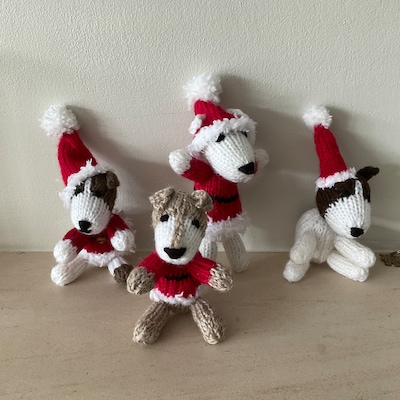 Cuddly Santa Toy Knitting Pattern - Etsy
