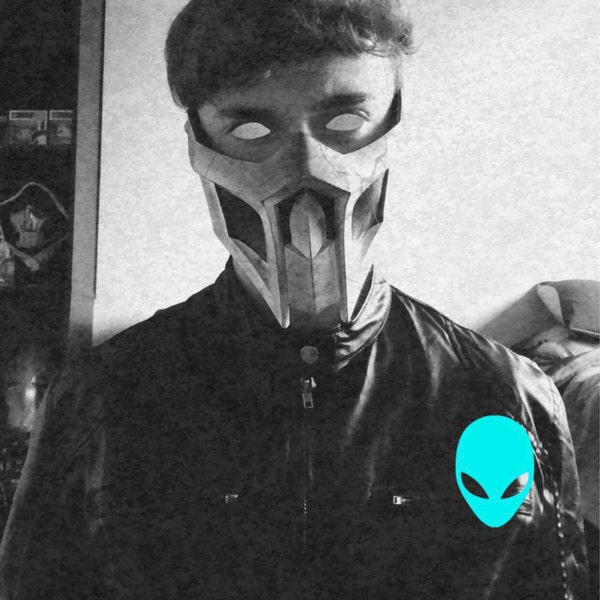 Mortal Kombat Mask Subzero 3d Printed Sub Zero Mk9 Mkx Mk11 3d