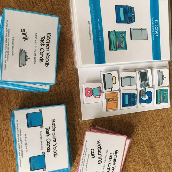 Sentence Starter Adapted Books for Speech Therapy / Special Education ...