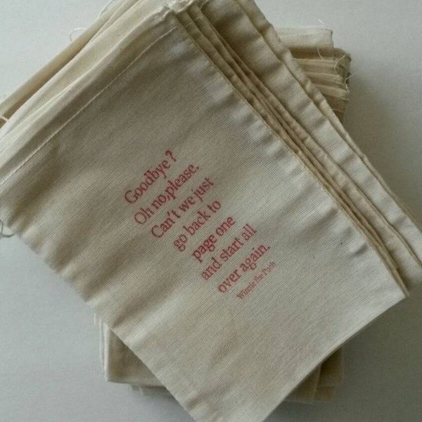 Winnie the Pooh Quote Rubber Stamp~goodbye? Oh No,please. Can't We Just ...