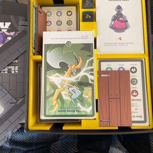 Here to Slay KSE Insert | Sleeved Cards Organizer - Etsy