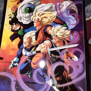 1996 Dragon Ball DOUBLE-SIDED MINIPOSTER 2 Posters in 1 - Etsy