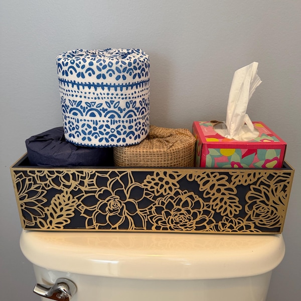 Toilet Tank Box | Bathroom Toilet Storage | Storage Box | Toilet Tank ...