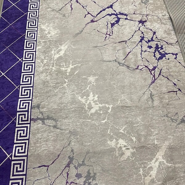 Rose Dark Floor Art, Flowers Pattern Carpets, Gothic Area Rug, Floral ...