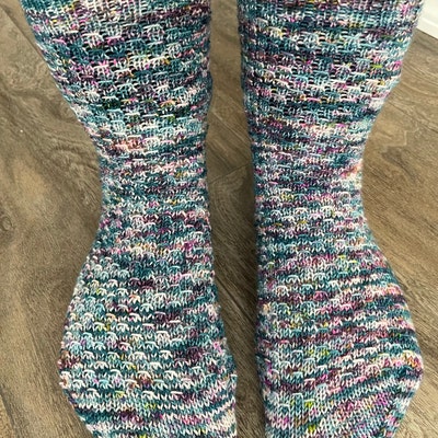 Mermaid Tail Sock Knitting Pattern / PDF Download - Etsy