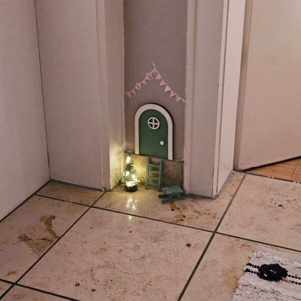 Mini Railway / Train Made of Wood as an Accessory for Nissedor, Gnomes ...