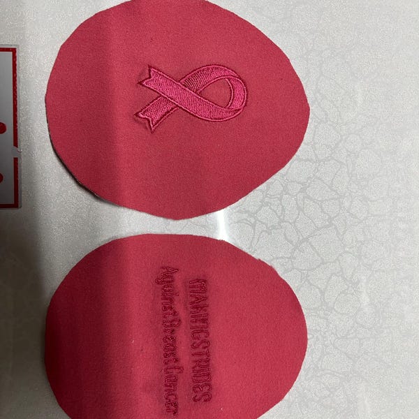 Cancer Awareness Ribbon Machine Embroidery Design, 8 Sizes, Breast ...