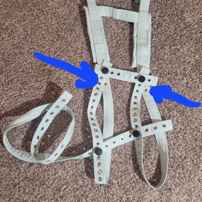 ABDL Mature Harness for Anti Diaper Removal Pants With Segufix Locks ...