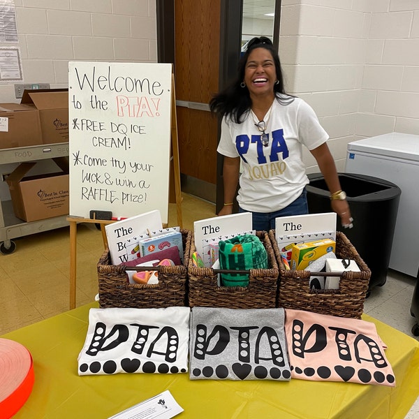 PTA Squad Shirt, PTO Squad Shirt, Parent Teacher Organization ...