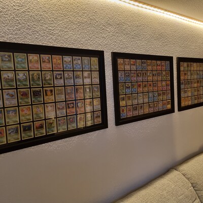 50 Trading Card Frame Card Display Frame Custom Card Frame Card Frame ...