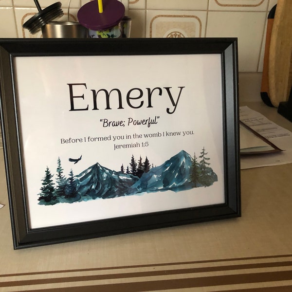 Emma Name Meaning, Name Meaning Printable, Emma Biblical Meaning, Emma ...