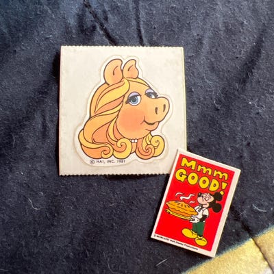 Vintage 1980s Nabisco Puffy Stickers SEALED - Etsy