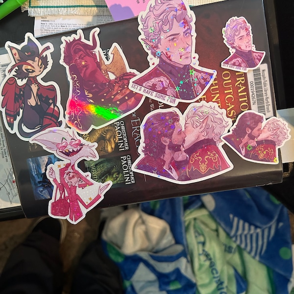 Holographic Bloodweave Gale & Astarion Baldur's Gate 3 Sticker - Etsy