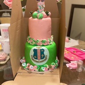 Sorority / Fraternity Inspired Cupcake, Cake Toppers, or Centerpieces ...