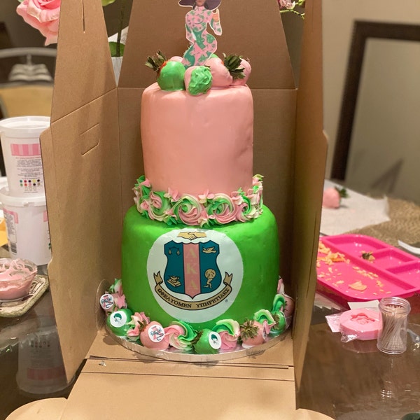 Sorority / Fraternity Inspired Cupcake, Cake Toppers, or Centerpieces ...