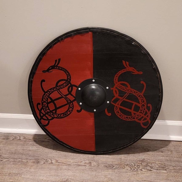 Historically Accurate Viking Shield With Individual Slats - Etsy