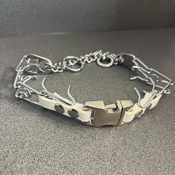 2.25mm Custom Prong Collar With Quick Release Buckle - Etsy