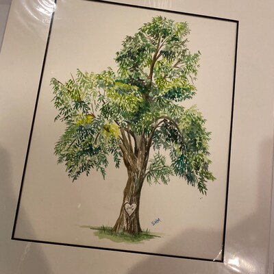 State Tree of Alabama Southern Longleaf Pine Original Art - Etsy
