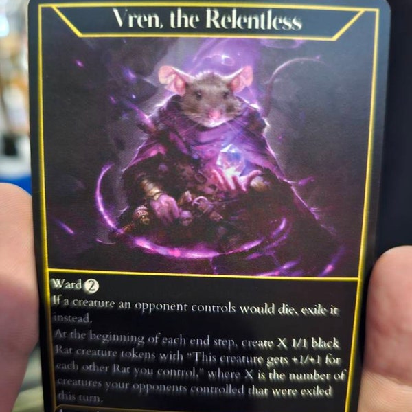 Ral, Storm Conduit Full Art Custom Card - Etsy