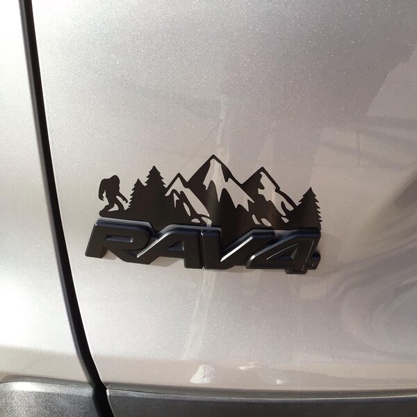Toyota Rav4 Badge Decal - Desert - Etsy