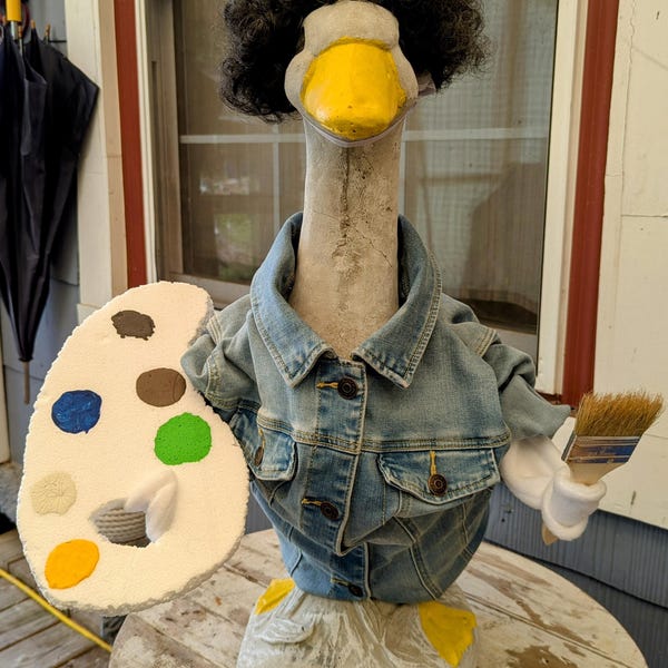 17” Baby Porch Goose Pose-able Wings Arms for Porch Goose 17” | Porch ...