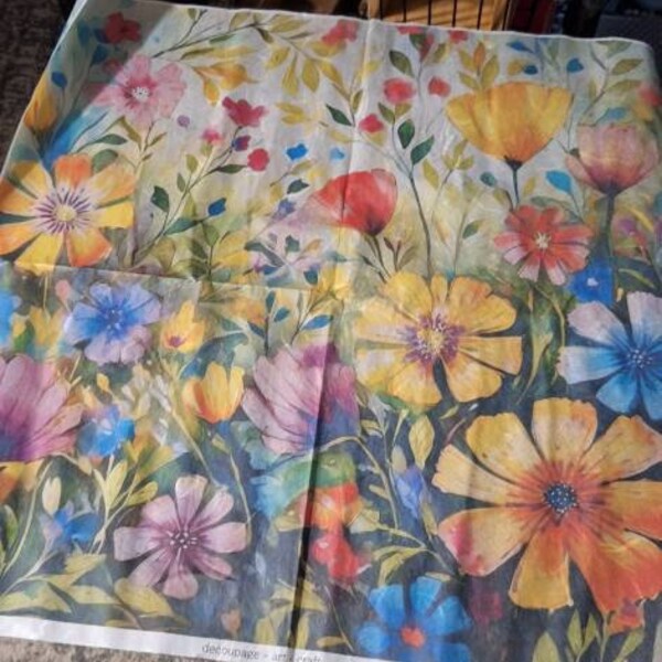 Large Decoupage Paper for Furniture Rice Paper for Decoupage Pastel ...