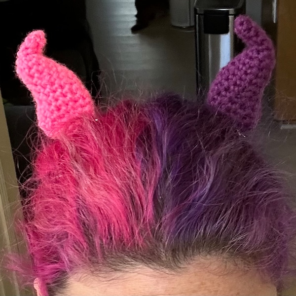 3 Different Horns Crochet Patterns, PDF Crochet Pattern, Amigurumi ...