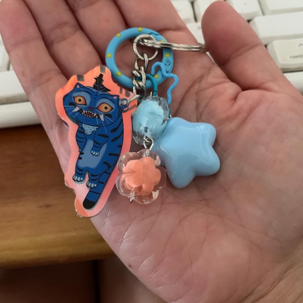 Hikaru and Yoshiki Summer Died Inspired Holographic Keychain Charms ...