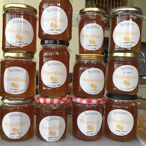 Personalised Marmalade Jam Jar Stickers Jam Jar Labels - Etsy UK