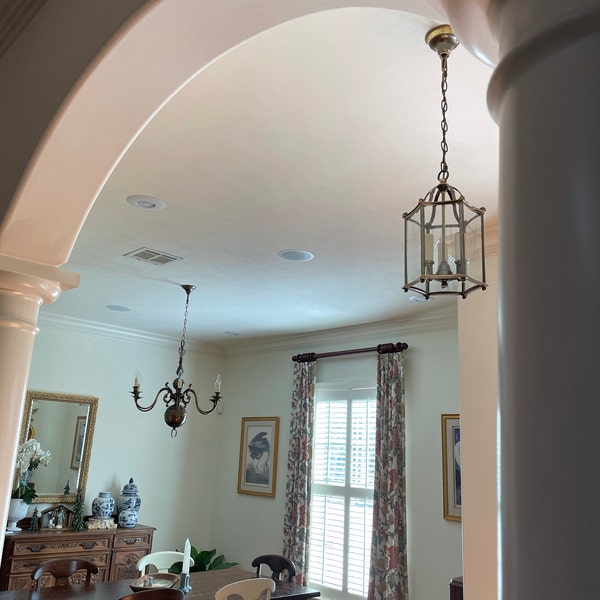 Small World Globe, World Map, Tabletop Globe Metal Axis and Wooden ...